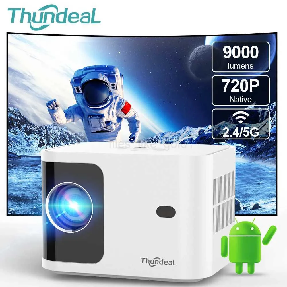 ThundeaL 2K Projector, 1080P LED Proyector, TD91/TD91W 5G WiFi Android ...