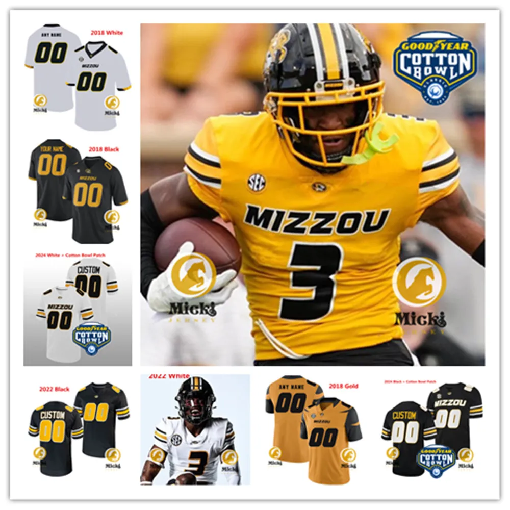 Luther Burden III Cotton Bowl Football Jersey Sam Horn Mookie Cooper ...