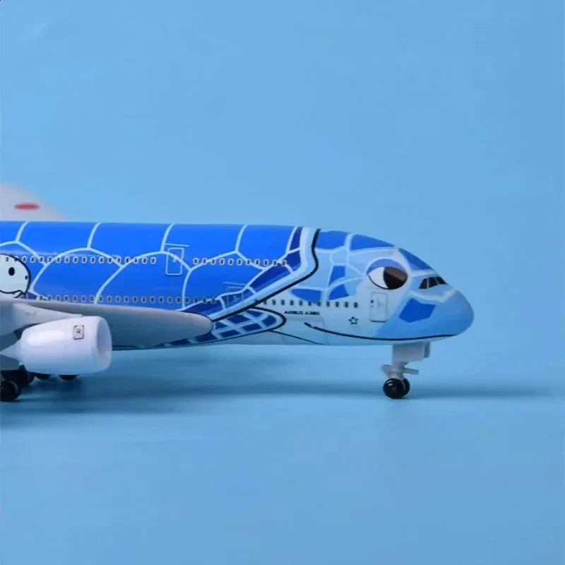Alloy Metal 20cm Japan ANA Airbus A380 Airplane Model Detailed Cartoon ...