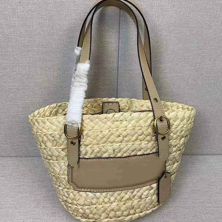 Bohemian Woven Tote Bag - Women's Summer Beach Handbag, Shopping ...