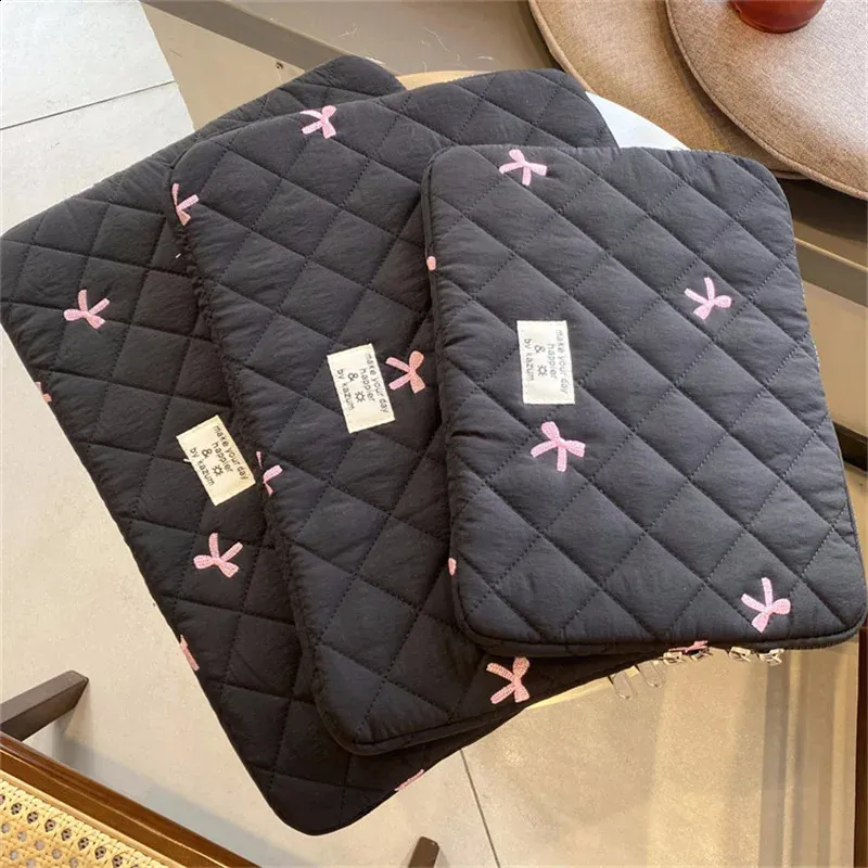 Embroidered Bow Laptop Case - 11-15.6 Inch, Women's Tablet & Macbook ...