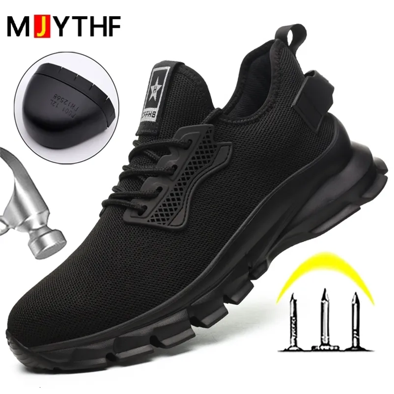 Y240722 Young Mens Steel Toe Safety Shoes Shock... From Factory ...
