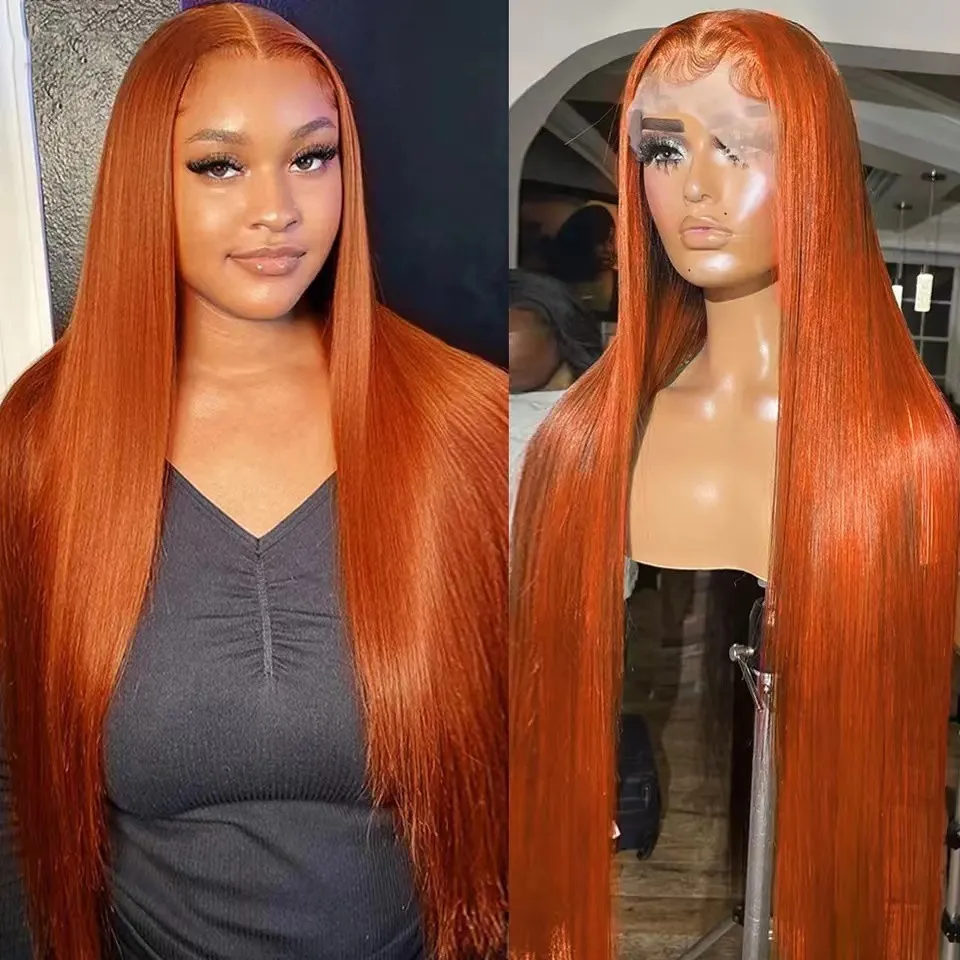 Premium 613 Blonde Lace Front Wig: 30 Inch Straight Hair, High Density ...