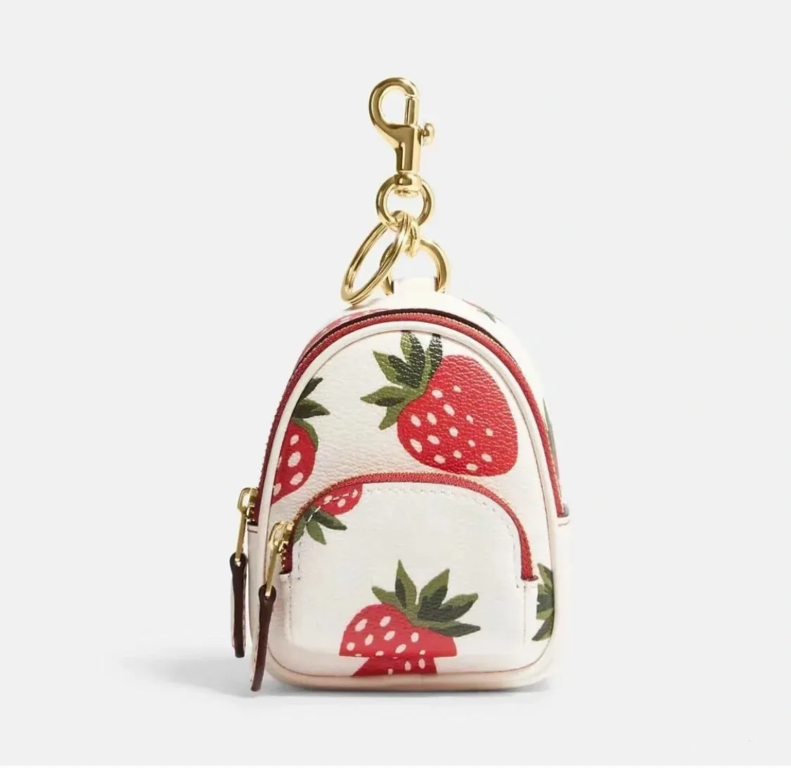 Mini Bag Charm Keychain Trendy Schoolbag Charm Hanging Key Ring For ...