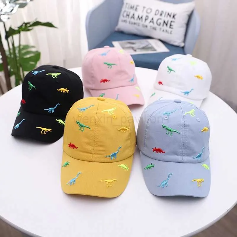 Dinosaur Cotton Baseball Cap - Adorable Sun Hat for Toddlers! Shop Now ...