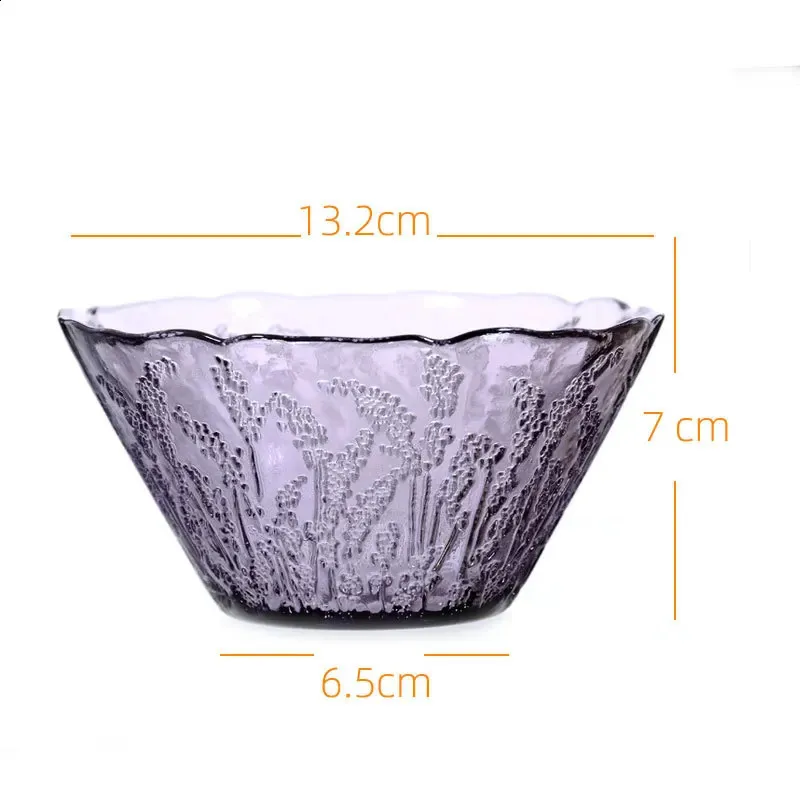 Purple Glass Cup Wine Glass Lavender Cup Thickened Goblet Home Wine ...
