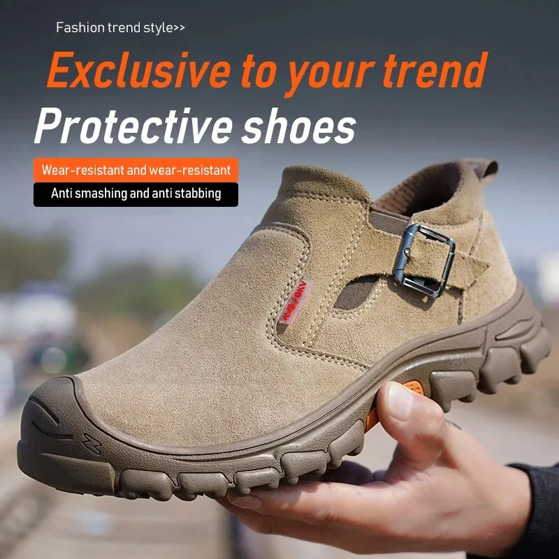DHgate.com:Winter-Ready Mens Labor Protection Shoes: Anti-Smashing ...