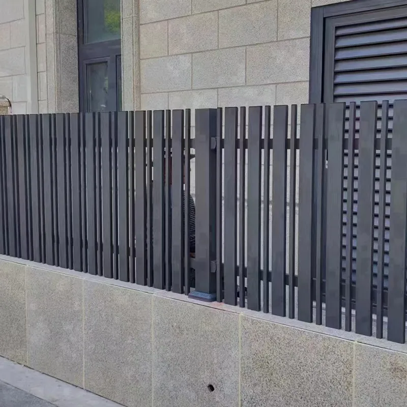 DHgate.com:Custom Aluminum Fence & Railing - Modern Villa Courtyard ...