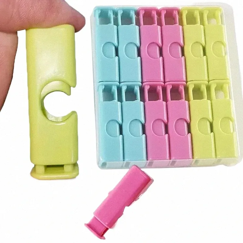 Set Of 12 Reusable Zip Lock Plastic Food Sealing Clips For Snacks ...