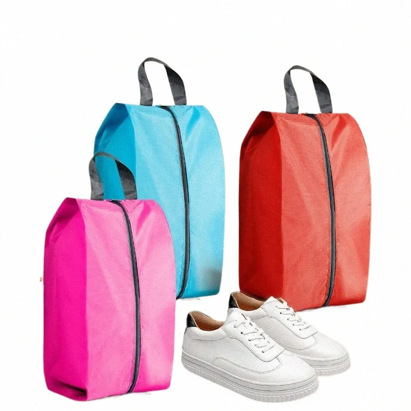Dustproof Shoe Bags - Portable Travel Shoe Organizer with Zipper ...