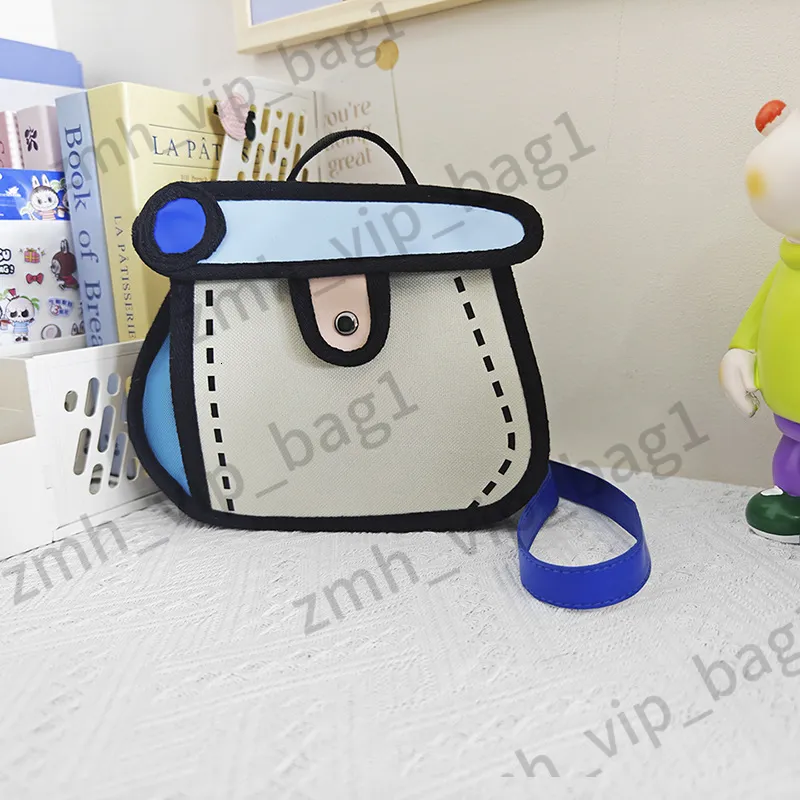 Designer 2D Cartoon Tote Bag Cute Lady Little Shoulder Bag For Women ...