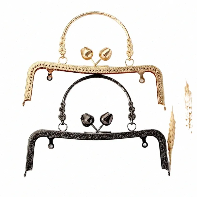 DHgate.com:K616 Gold & Black DIY Kiss-Lock Purse Frame for Bags, Coin ...