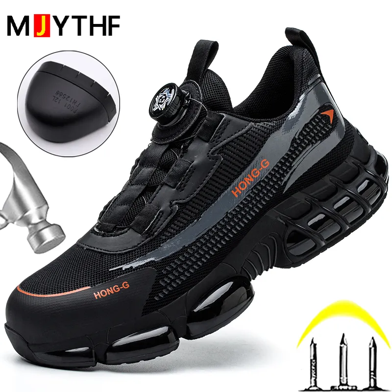 Indestructible Steel Toe Work Screwfix Safety Boots With Rotating ...