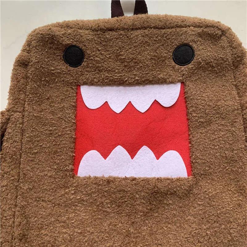 Domo Kun Plush Backpack - Kawaii Anime School Bag for Women & Men ...
