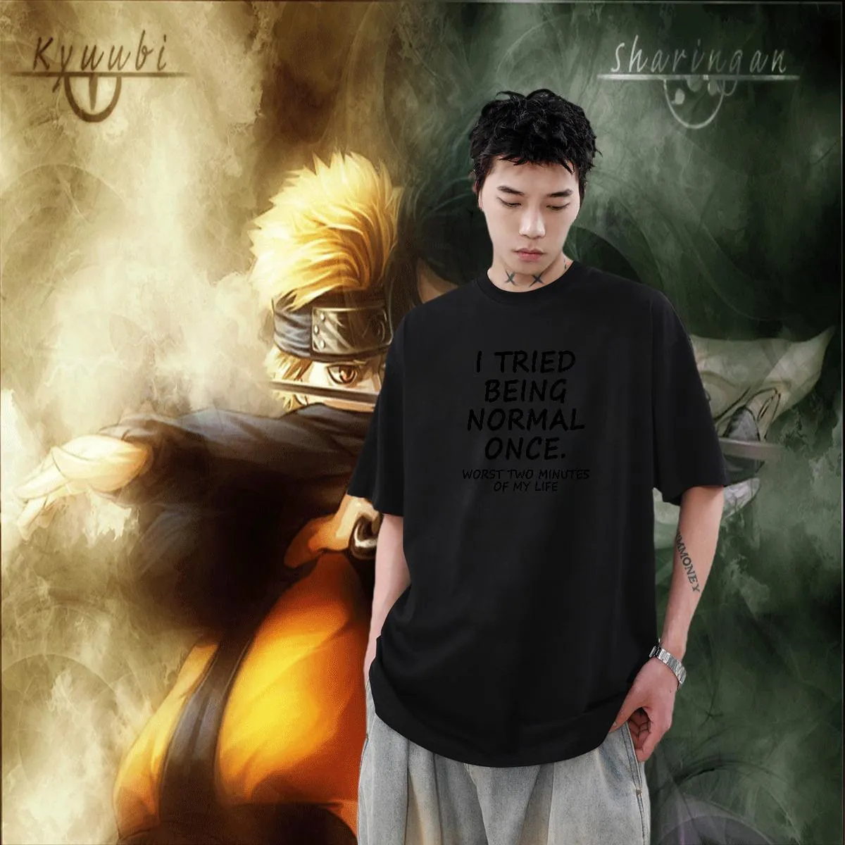 Premium 230g Cotton Crew Neck T-Shirts: Breathable, Custom Print ...