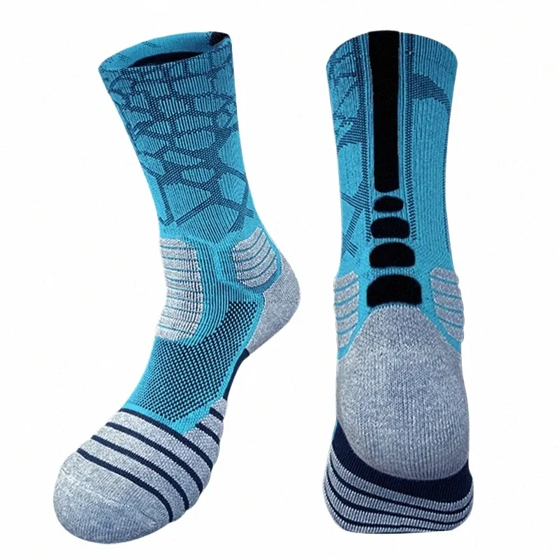 Elite N Slip Blue Elite Socks With Super Star Design Durable, Thick ...
