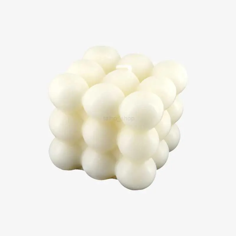 Geometric Cube Candle - Korean Style Aromatherapy, Perfect Bedroom ...