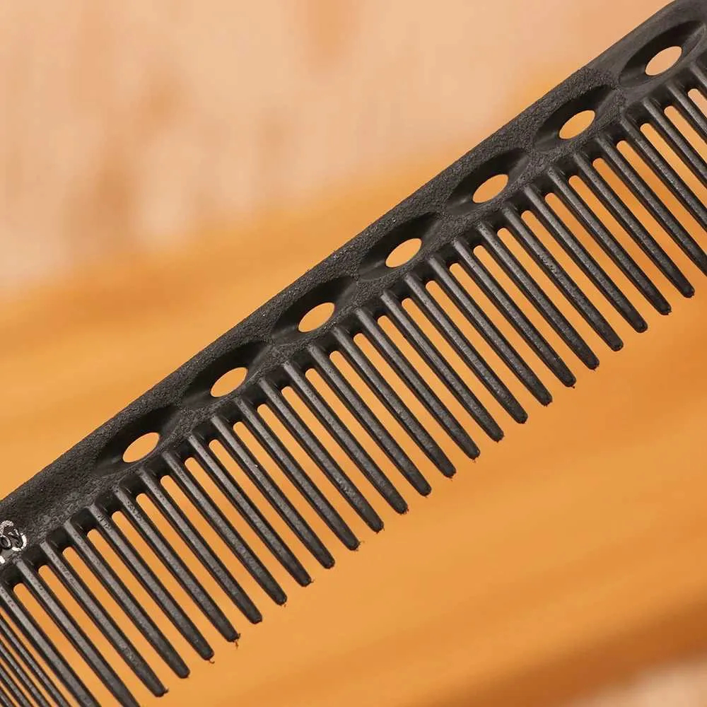 Heat-Resistant Carbon Cutting Comb for Salon Styling, Anti-Static ...