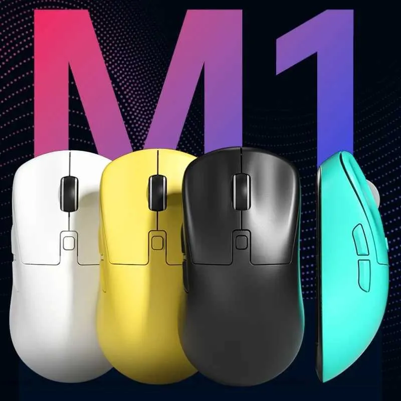DHgate.com:Mice Lingbao M1 Multi-Mode Ergonomic Wireless/Wired Gaming ...
