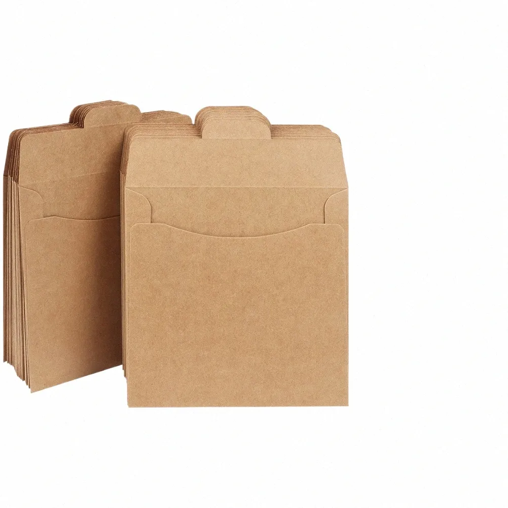 Multi Functional Kraft Paper DVD Paper Bags With Handles With Cardboard ...