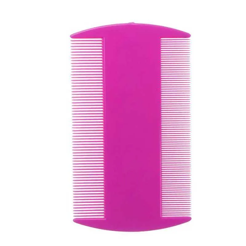 Multicolor Dual-Sided Lice Comb: Fine-Toothed Flea and Dandruff Removal ...