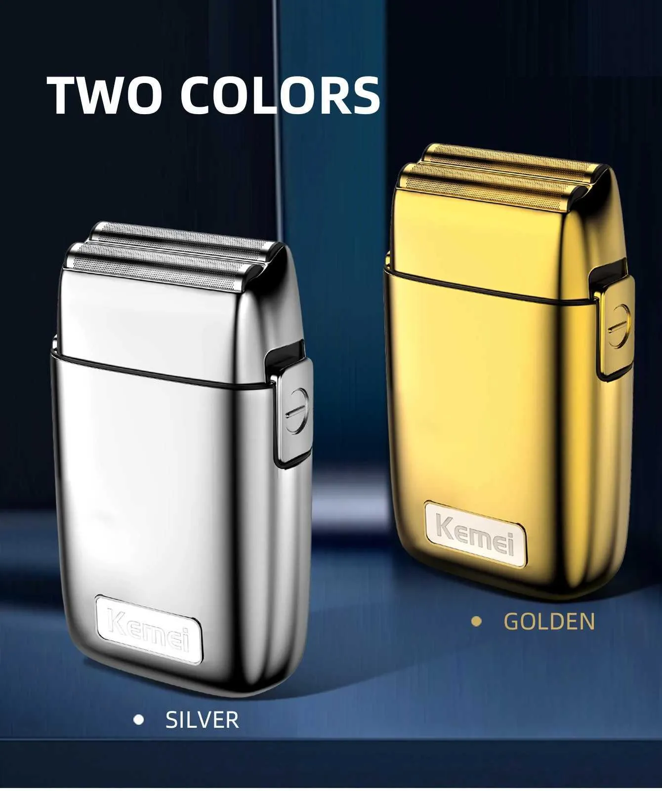 Premium Rechargeable Electric Shaver - Portable Beard Trimmer for Men ...