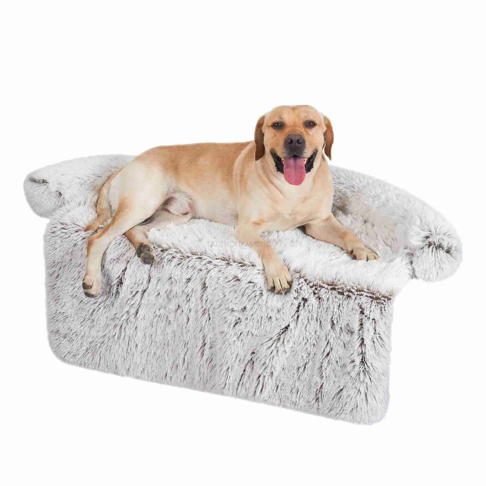 X-Large Dog Bed Sofa Soft Washable Pet Blanket with Protective Pad for ...