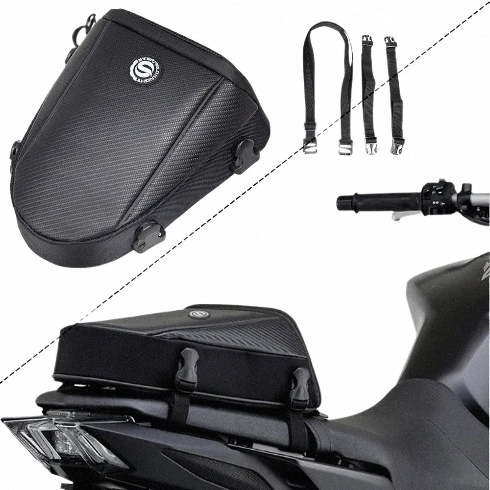 Multi Functional Rear Seat Bag For V STROM DL250, DL650, ML1000, And DL1000 Motorcycle Includes ...