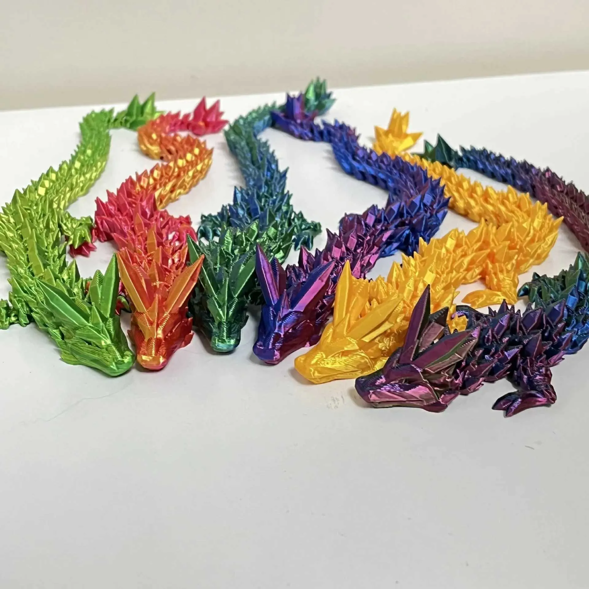 Chinese Dragon 3D Printed Full Body Joints Perfect For Home Furnishings ...