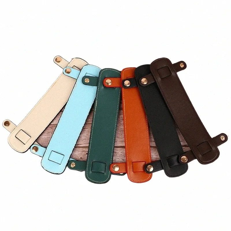 Wide PU Leather Bag Strap - Comfort Shoulder Pad, Handle Grip, Non-Slip ...