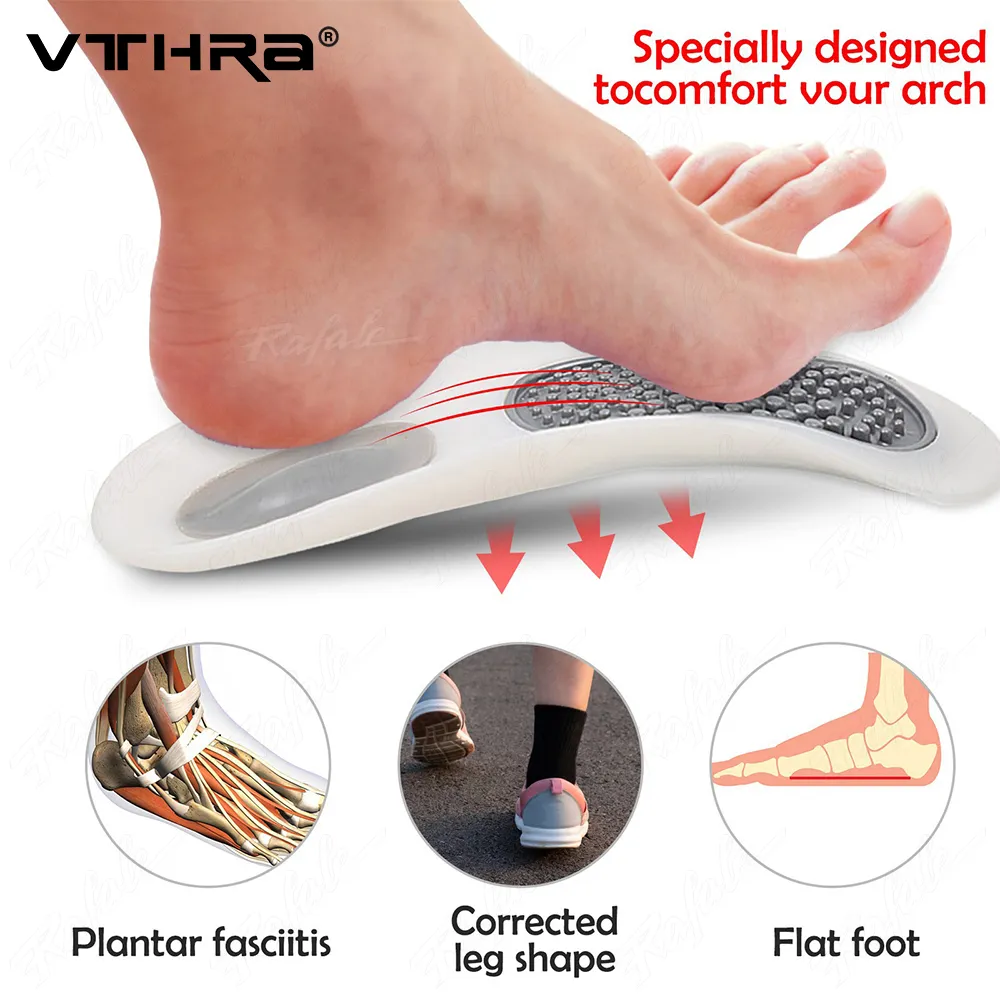Orthotics Cubitus Varus Orthopedic Insoles Feet Pads Care Flatfoot ...