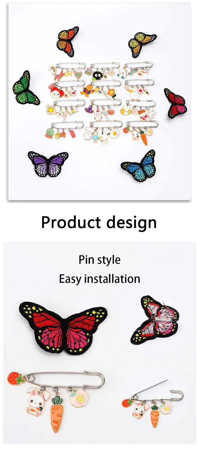 Cute Shoe Charms - Butterfly, Rainbow & Cartoon Designs! Shoelaces ...