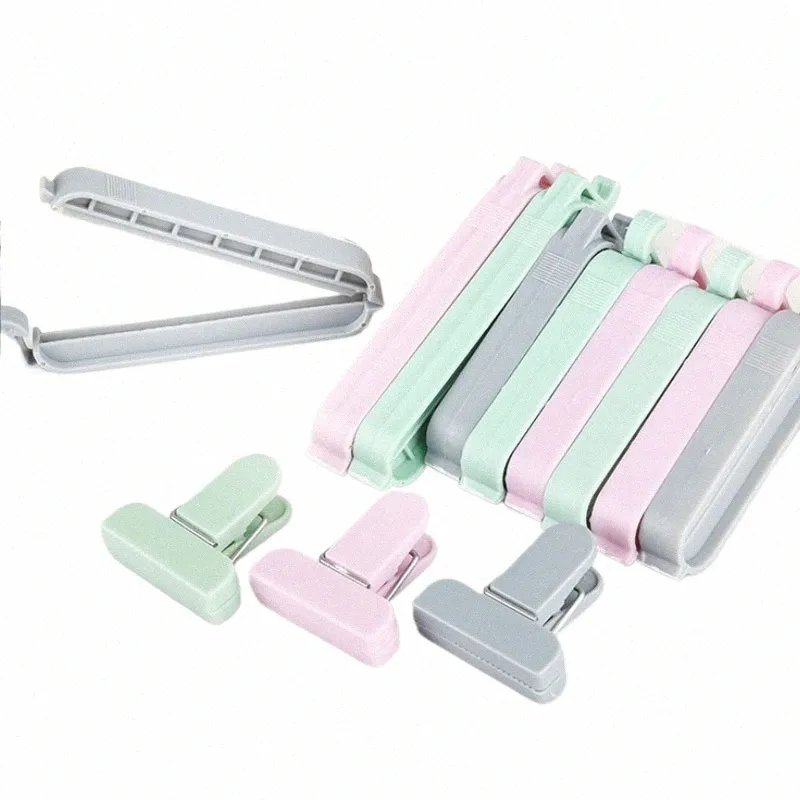 DHgate.com:12-Piece Portable Kitchen Tool Bag Sealing Clips - Reusable ...