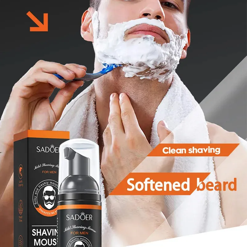 DHgate.com:3Pcs Shaving Cream Foam for Softer Beard, Gentle Manual ...