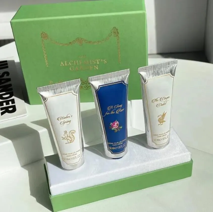 A Song For The Rose Hand Cream Set 3 X 50ml Moisturizing Lotion For Dry ...