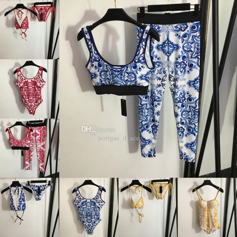 Luxury Women's Yoga Tracksuit With Padded Bags Swimwear, Sexy Halter ...