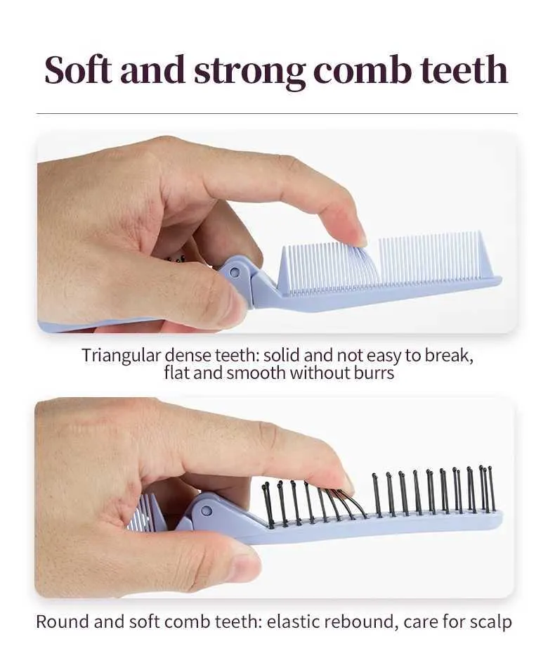 Creative Portable Folding Hair Comb Travel Pocket... From Love_of ...