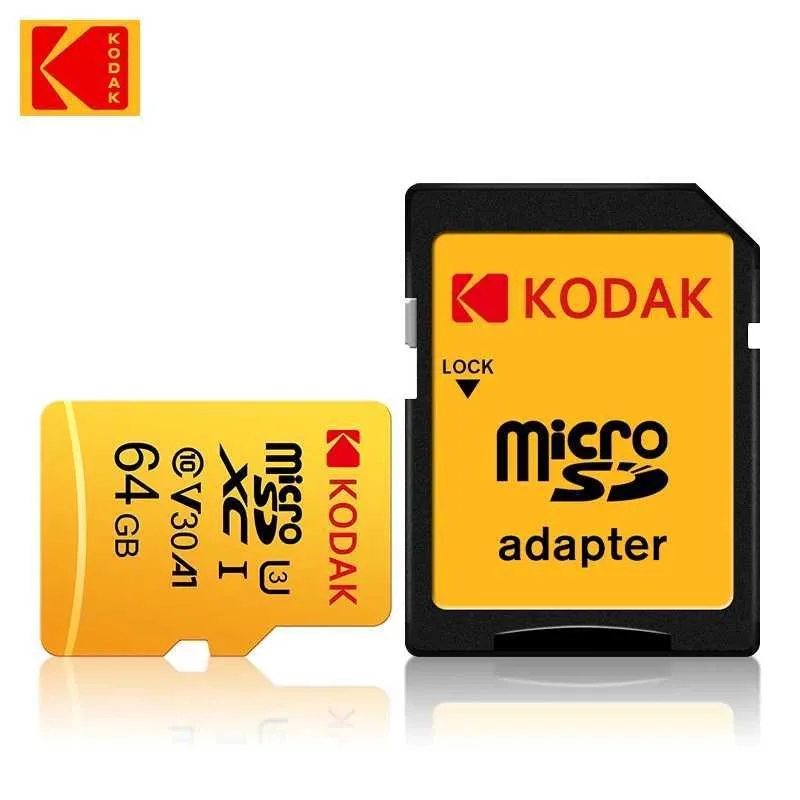 DHgate.com:Kodak 64GB MicroSDXC Memory Card - U3 A1 V30 Class 10 TF ...