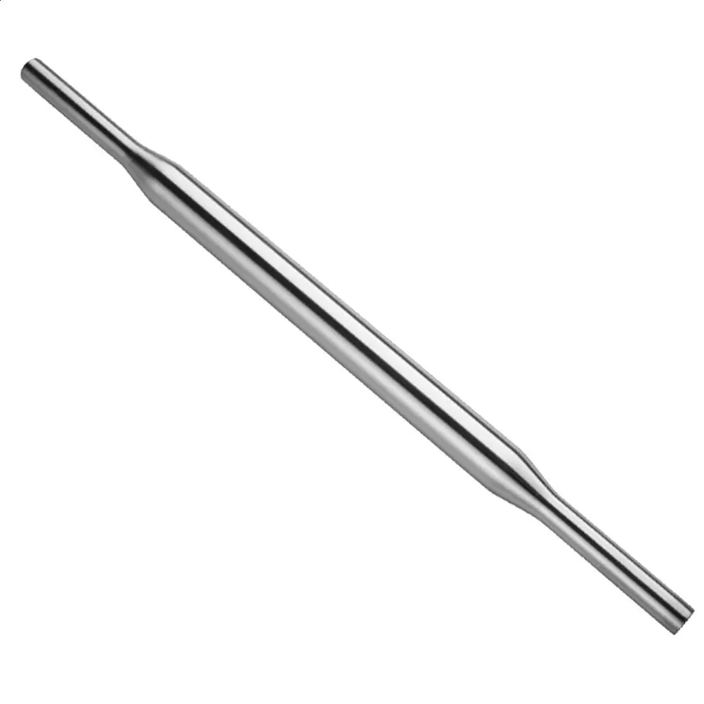 Premium Stainless Steel Rolling Pin with Handles - Perfect Dough Roller ...