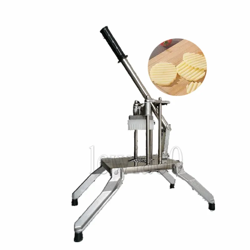 French Fries Potato Chip Wavy Slicer Manual Waved Biscuit Cutter ...