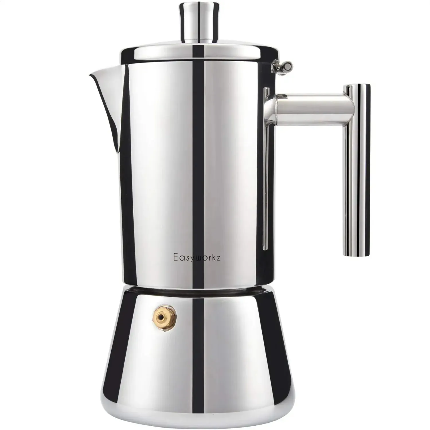 Moka Pot Stainless Steel Espresso Maker 6.8oz... From Mengdastore, $53. ...