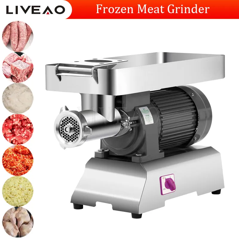 Frozen Chicken Meat Slicers Processing Machine With Bone Grinding ...