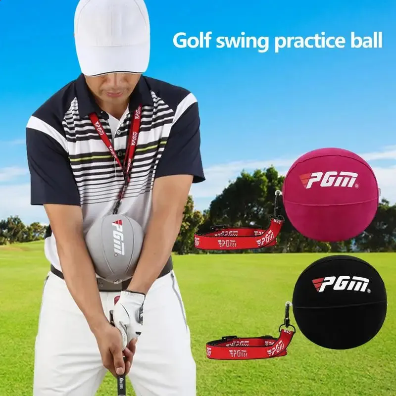 Golf Swing Trainer Ball PVC Adjustable Inflatable Ball Fixed Arm ...