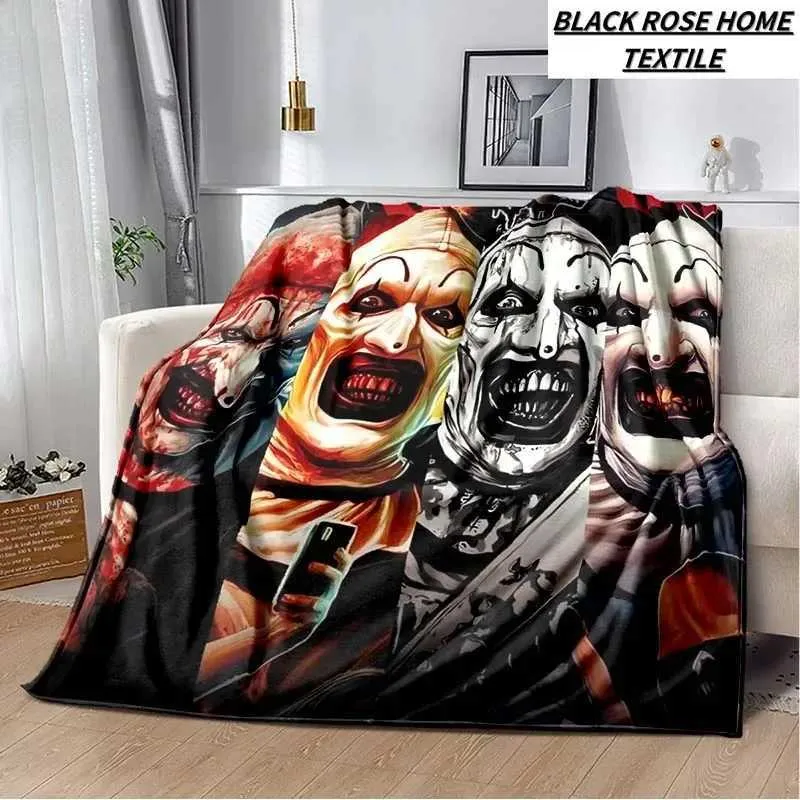 3D Printed Horror Movie Terrifier Blanket: Cozy & Spooky Comfort For ...
