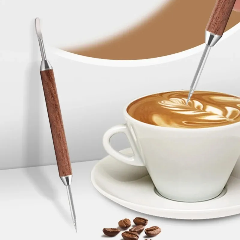 Decorative Coffee Art Pens Set - Barista's DIY Stainless Steel ...