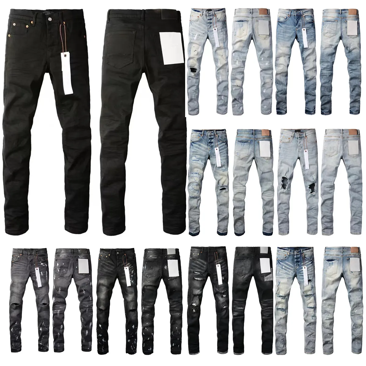 High End Mens Designer Skinny Jeans With Pencil Pockets And Cotton ...