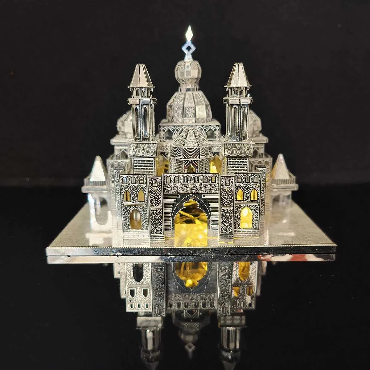 3D DIY Dark Castle Metal Puzzle: Build Your Miniature Gothic ...