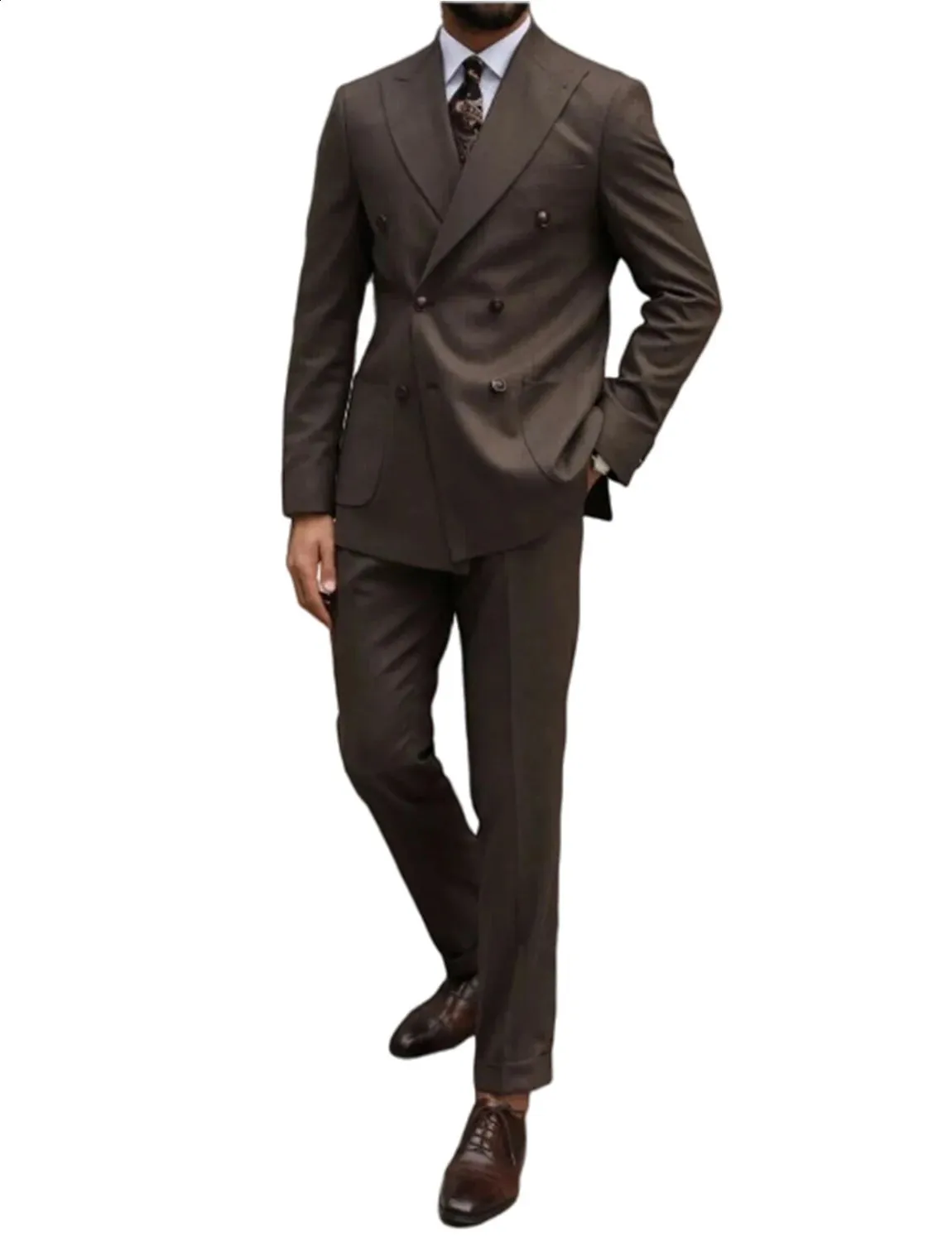 Men's Ultra Slim Fit Suit Jacket And Trouser Suits For Weddings Set ...