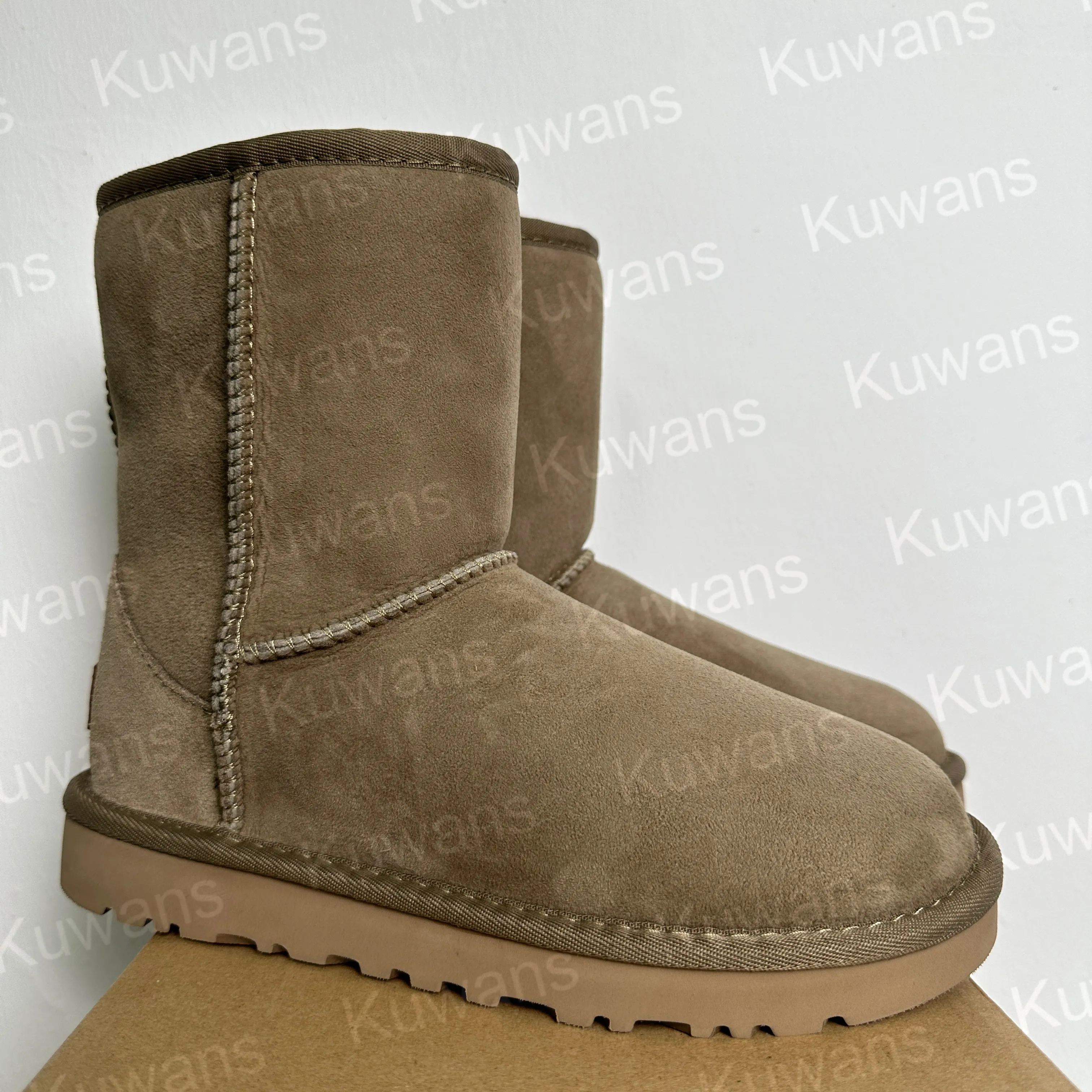 Tasman Tazz Designer Short II Classic Ultra Mini Snow Boots Sheepskin ...