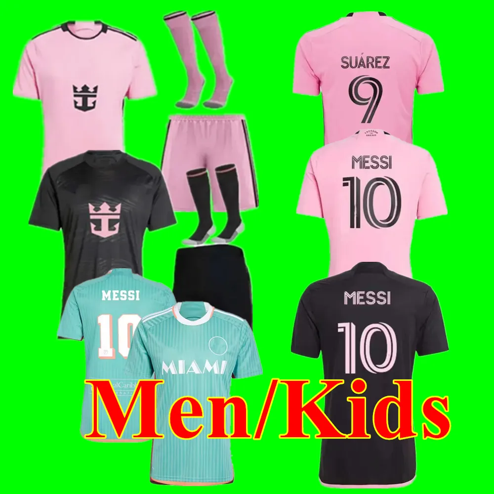 Inter Miami Soccer Kits 2022 2025 Featuring MESSIS SUAREZ SERGIO ...